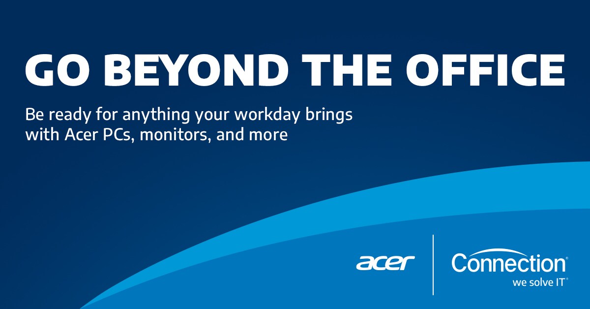 Shop the Acer Showcase at Connection Public Sector Solutions